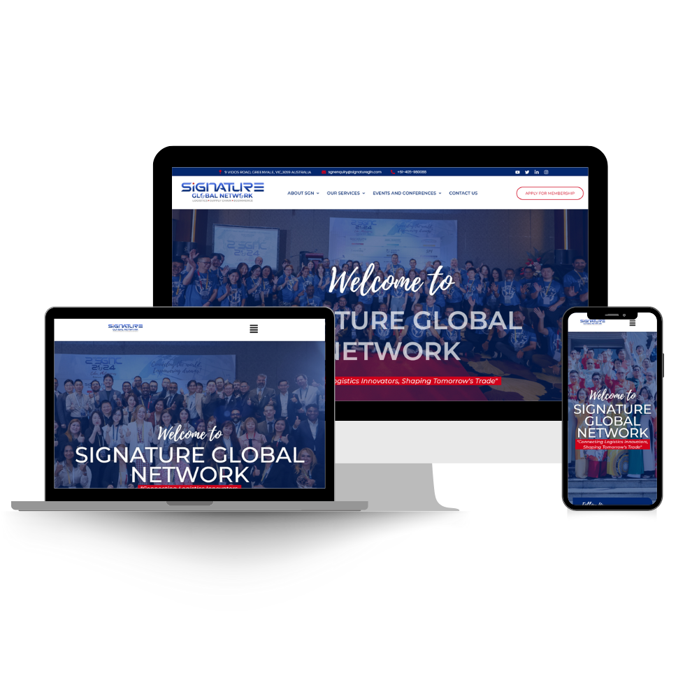 Signature Web Development and Design - Signature Global Network